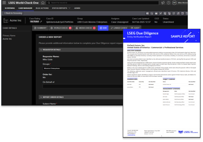 LSEG Risk Intelligence